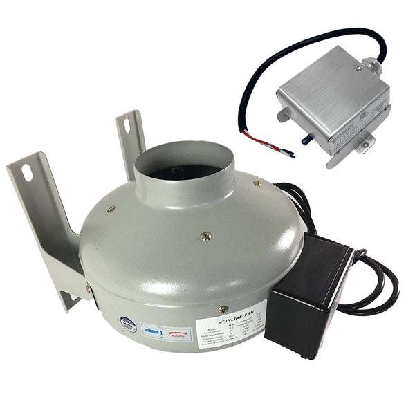 Tjernlund M-4DBT Automatic Dryer Booster Exhaust Fan 200 CFM ...